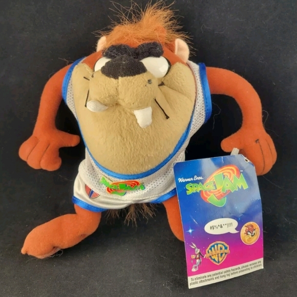 Warner Bros. | Toys | Vintage Space Jam 996 Taz Plush Looney Tunes ...